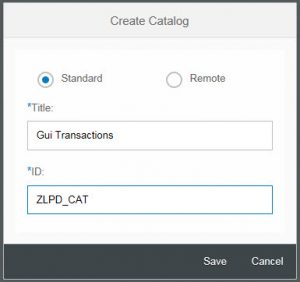 SAP Fiori Launchpad – call classic transactions with WebGUI – A4prog